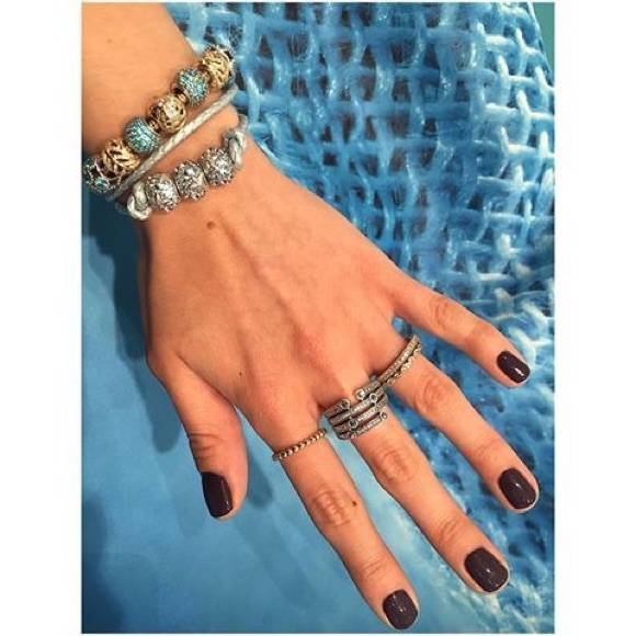 Pandora | Jewelry | Authentic Pandora Shimmering Ocean Ring | Poshmark